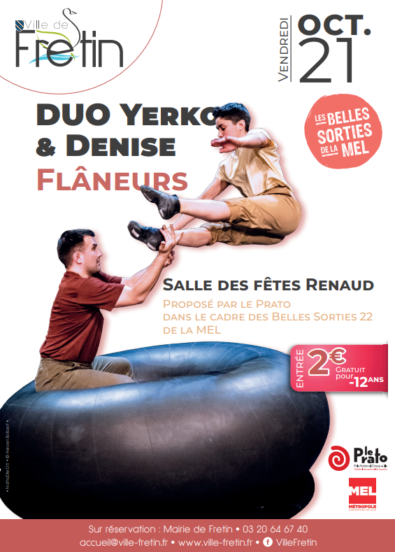 Duo Yerko & Denisse "Flâneurs"/ Les Belles Sorties de la MEL | Ville de ...